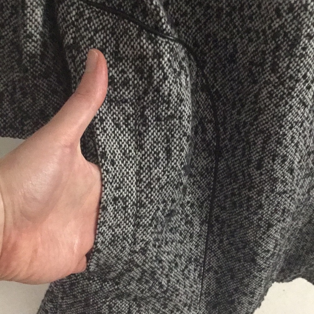 Mac & Jac Vintage-Look Nubby Tweed Coat - Gem